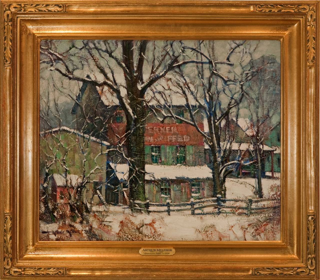Arthur Meltzer - Milkweed in Winter For Sale at 1stDibs
