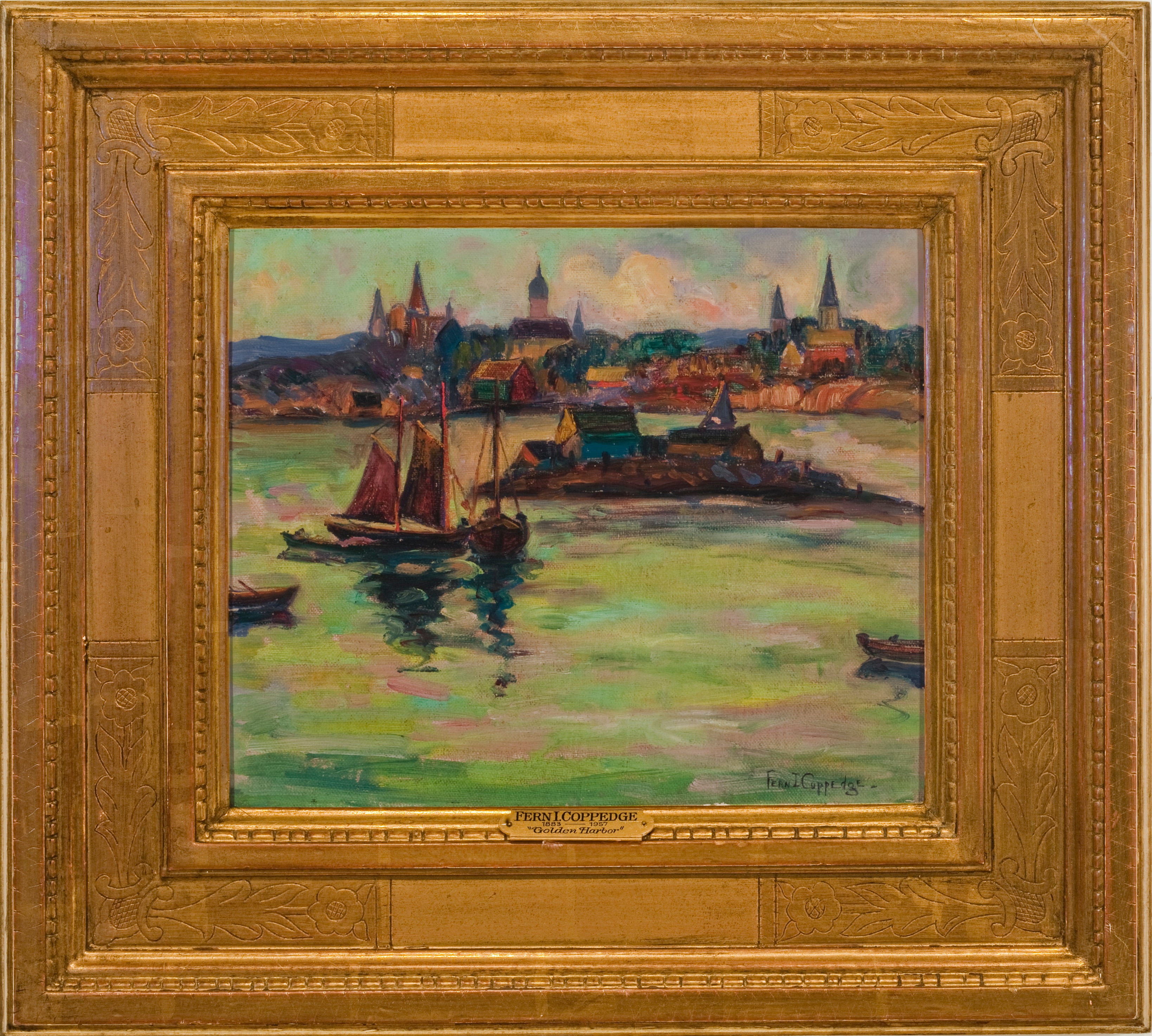 Fern Isabel Coppedge - "Lamplighters Cottage" at 1stDibs