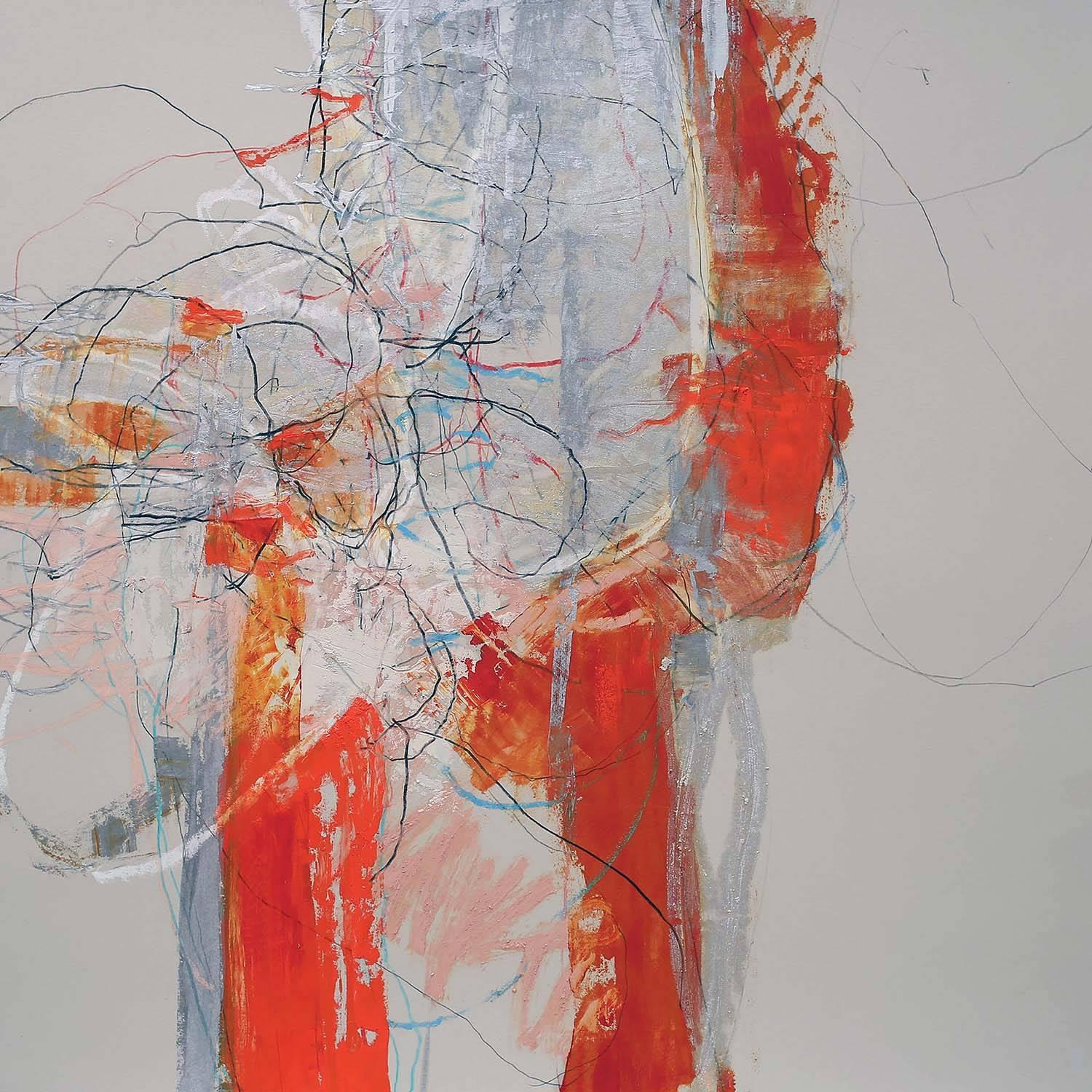 John Wood - Truths to be Learned / mixed media oil painting at 1stDibs