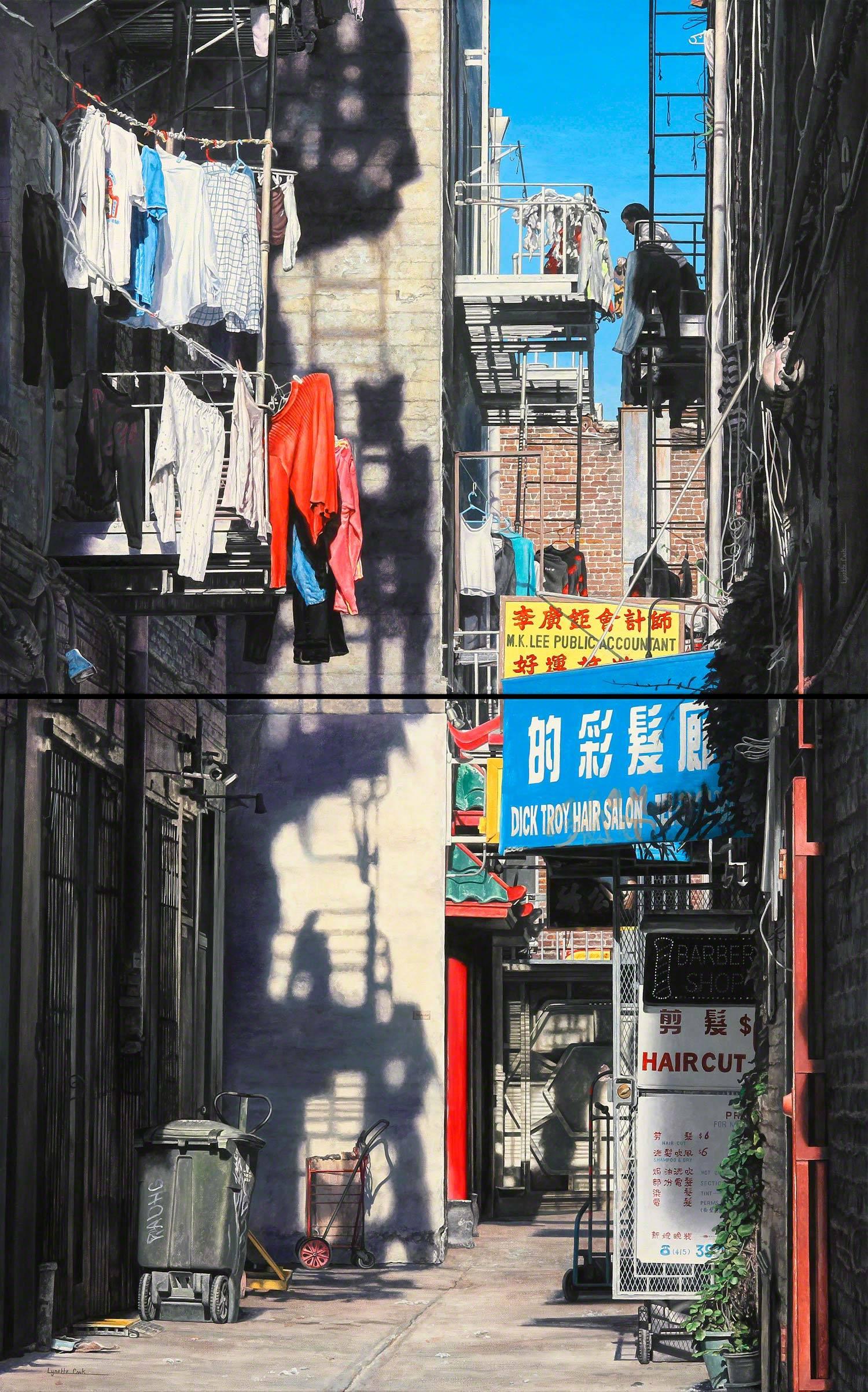 Lynette Cook - Chinatown: Donaldina Cameron Alley at 1stDibs
