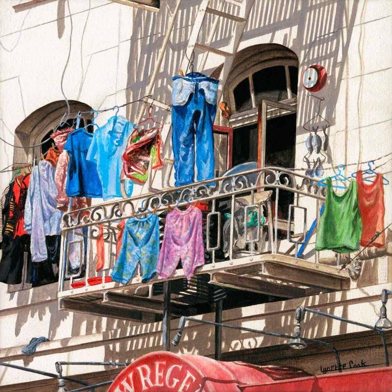 Lynette Cook - Laundry Line at 1stDibs