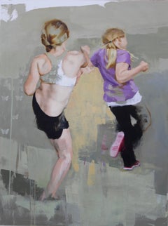 Diana Tremaine - Intrepid (triptych) - oil on canvas at 1stDibs