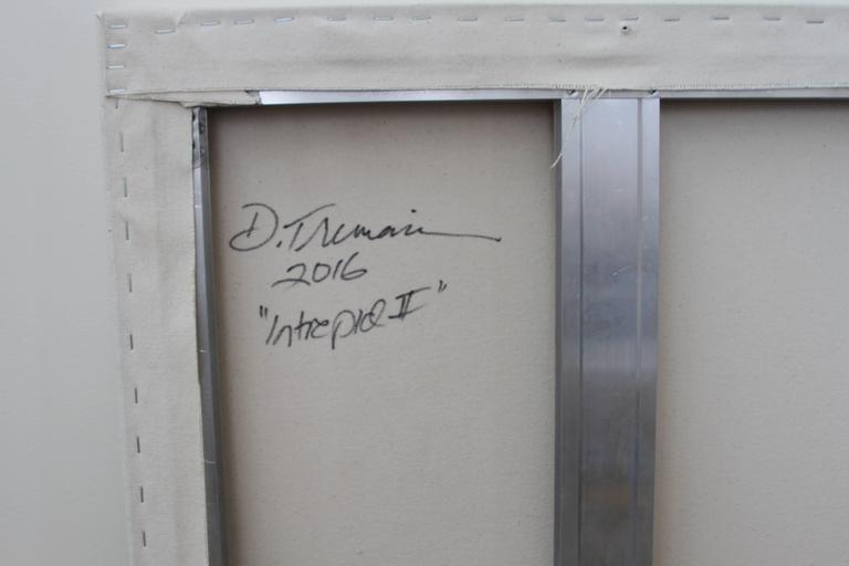 Diana Tremaine - Intrepid (triptych) - oil on canvas at 1stDibs