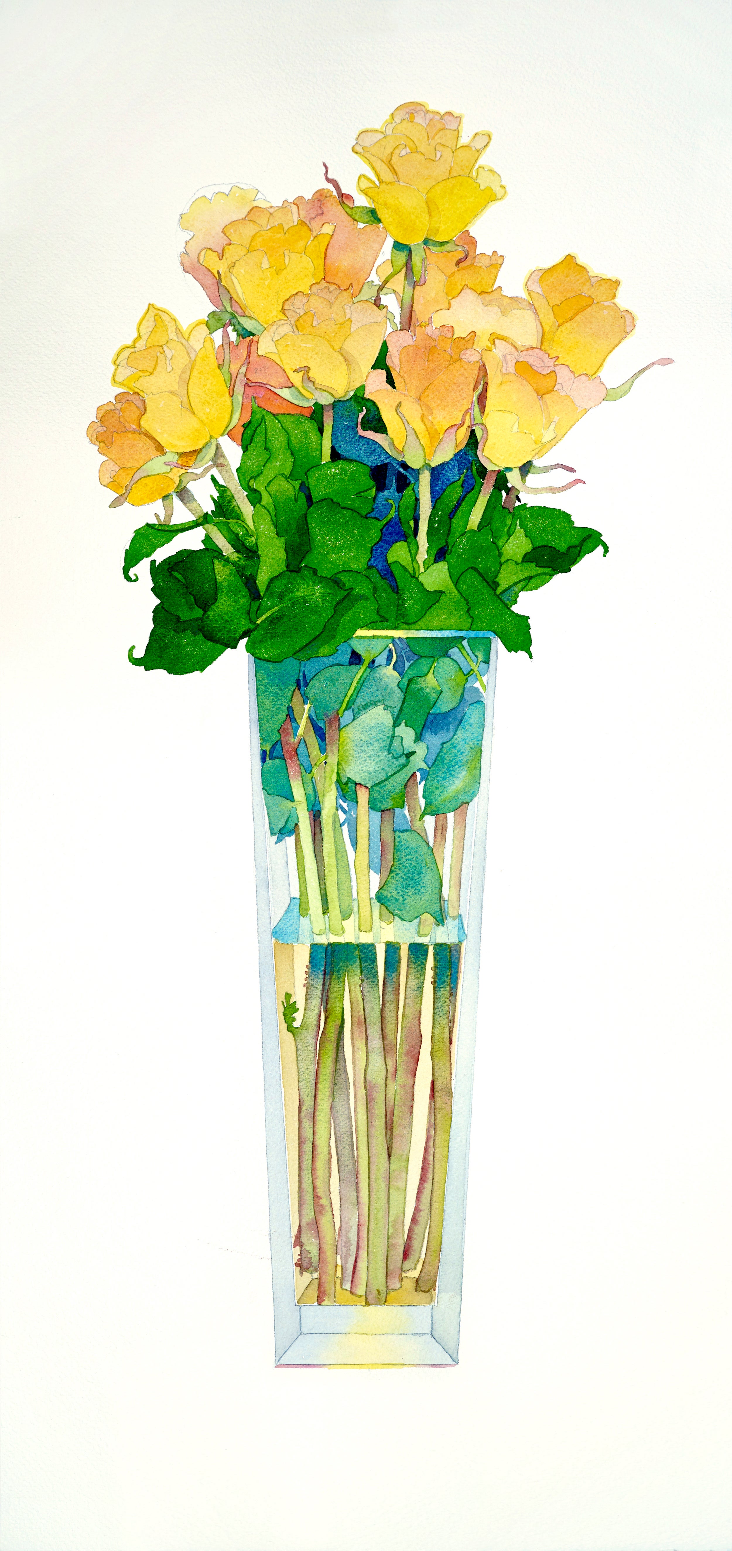 Gary Bukovnik - Iris Hense Away / original large contemporary ...