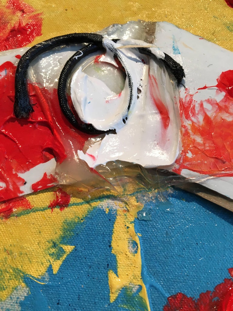 Arthur Yanoff - "Roger's Landing" - Abstract Acrylic and Collage ...