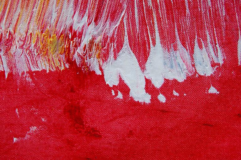 Arthur Yanoff - "Prometheus 4" - Abstract Acrylic and Collage Painting ...