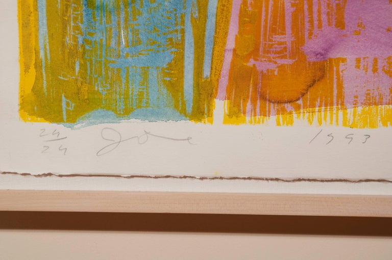 Jim Dine - Yellow Watercolors For Sale at 1stDibs