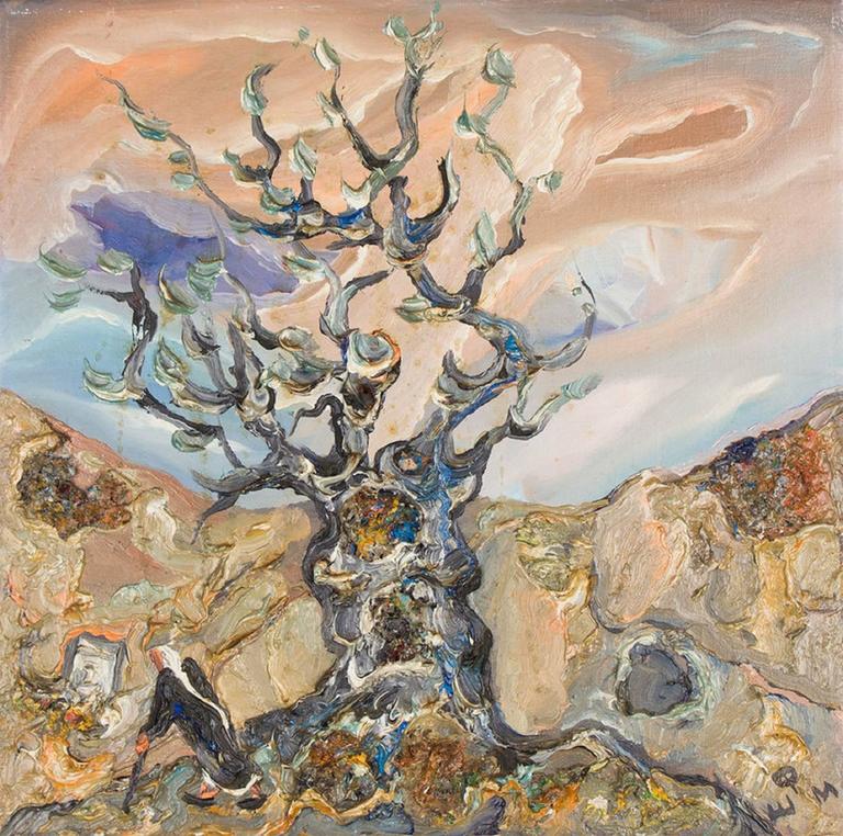 Myhaylo Shteinberg - Soviet Non Conformist Surrealist Painting at 1stDibs