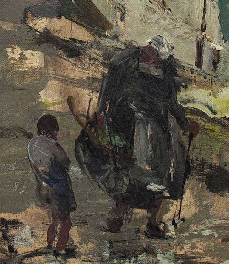 Oliver Foss - Expressionist Paris Street Scene Architectural Visionism ...