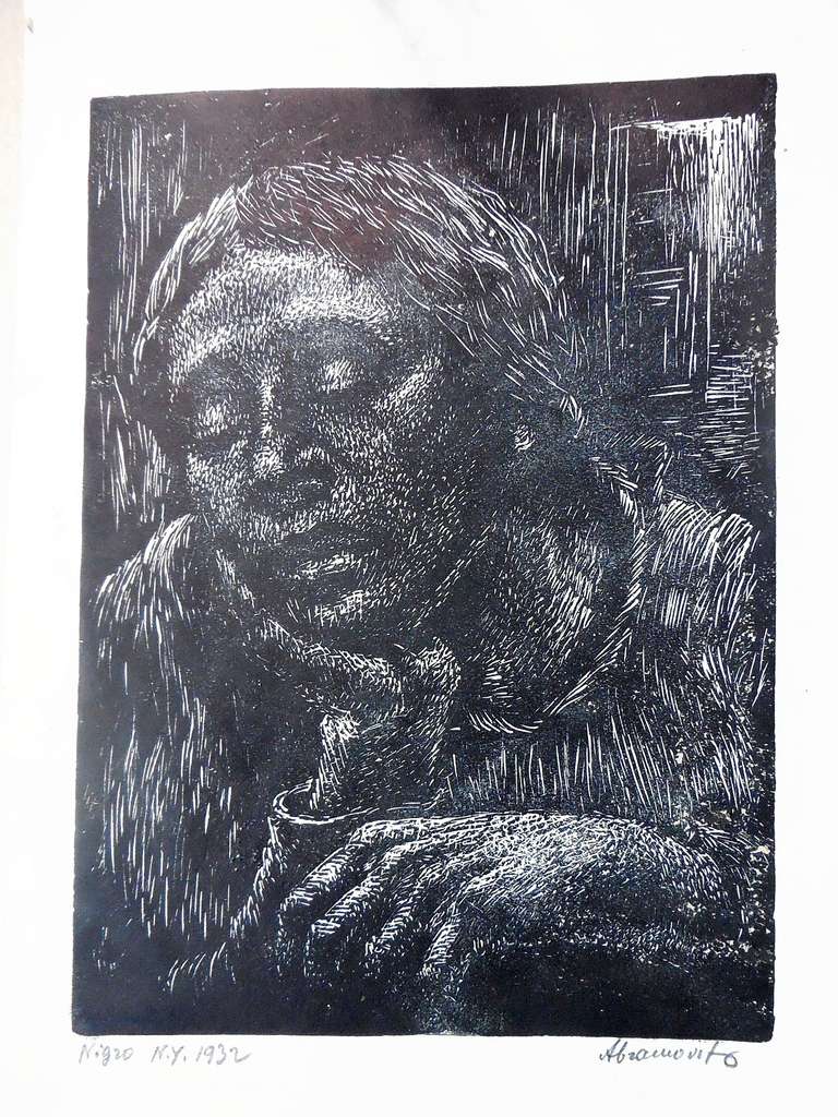 Albert Abramovitz - Negro (The Negress") 1932 at 1stDibs