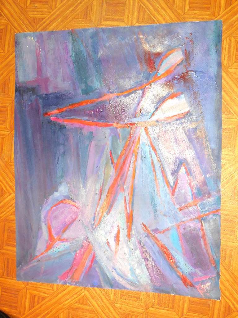 Rose Kuper - Abstract Expressionist Untitled For Sale at 1stdibs