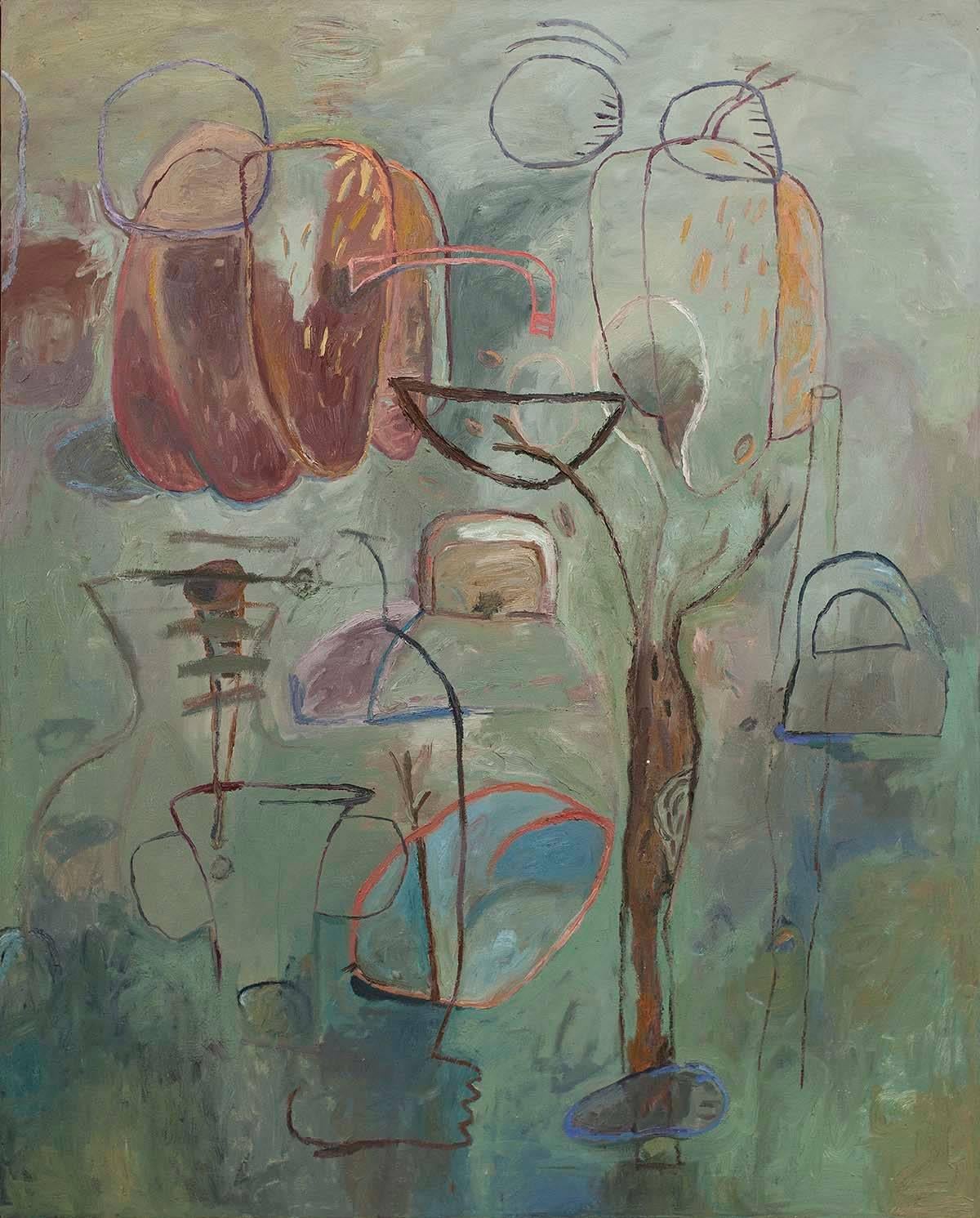 Deborah Dancy - Making a Mojo Large Abstract Oil Painting African ...