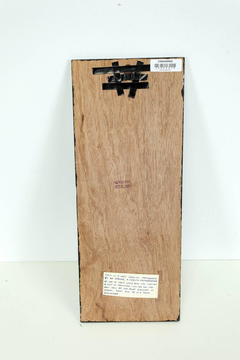 Peter Merom - Large Mounted Vintage Silver Gelatin Israeli Kibbutz ...