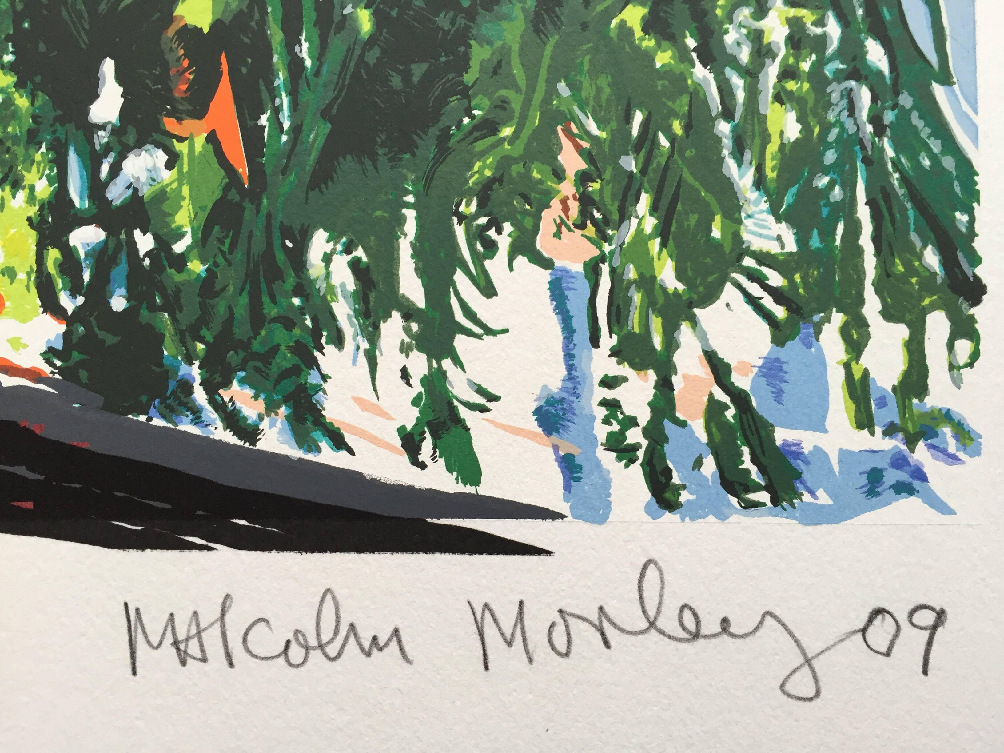 Malcolm Morley - Tankerton Bay Large British Pop Art Screenprint ...