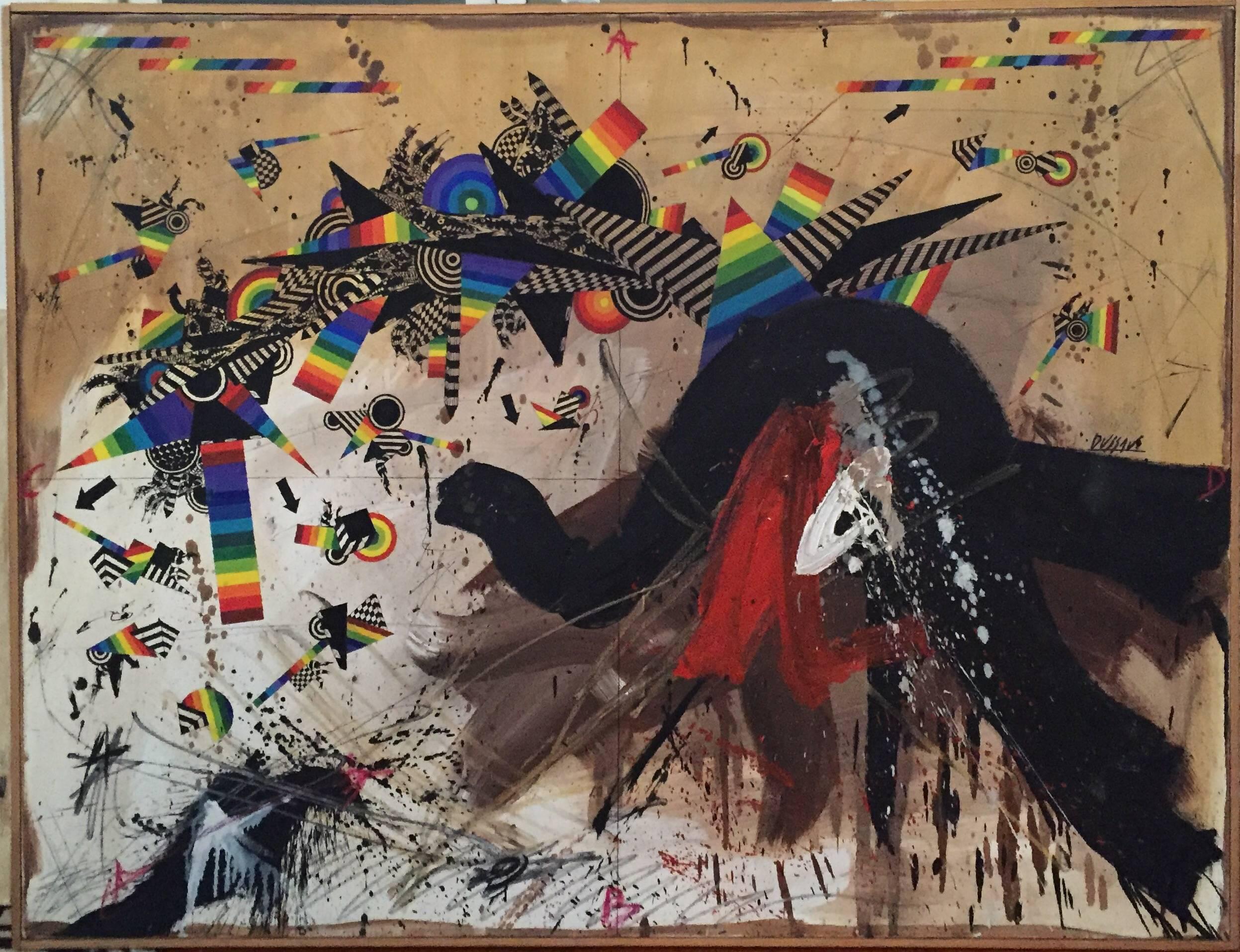 Georges Dussau - French Surrealist Abstract Painting at 1stDibs ...