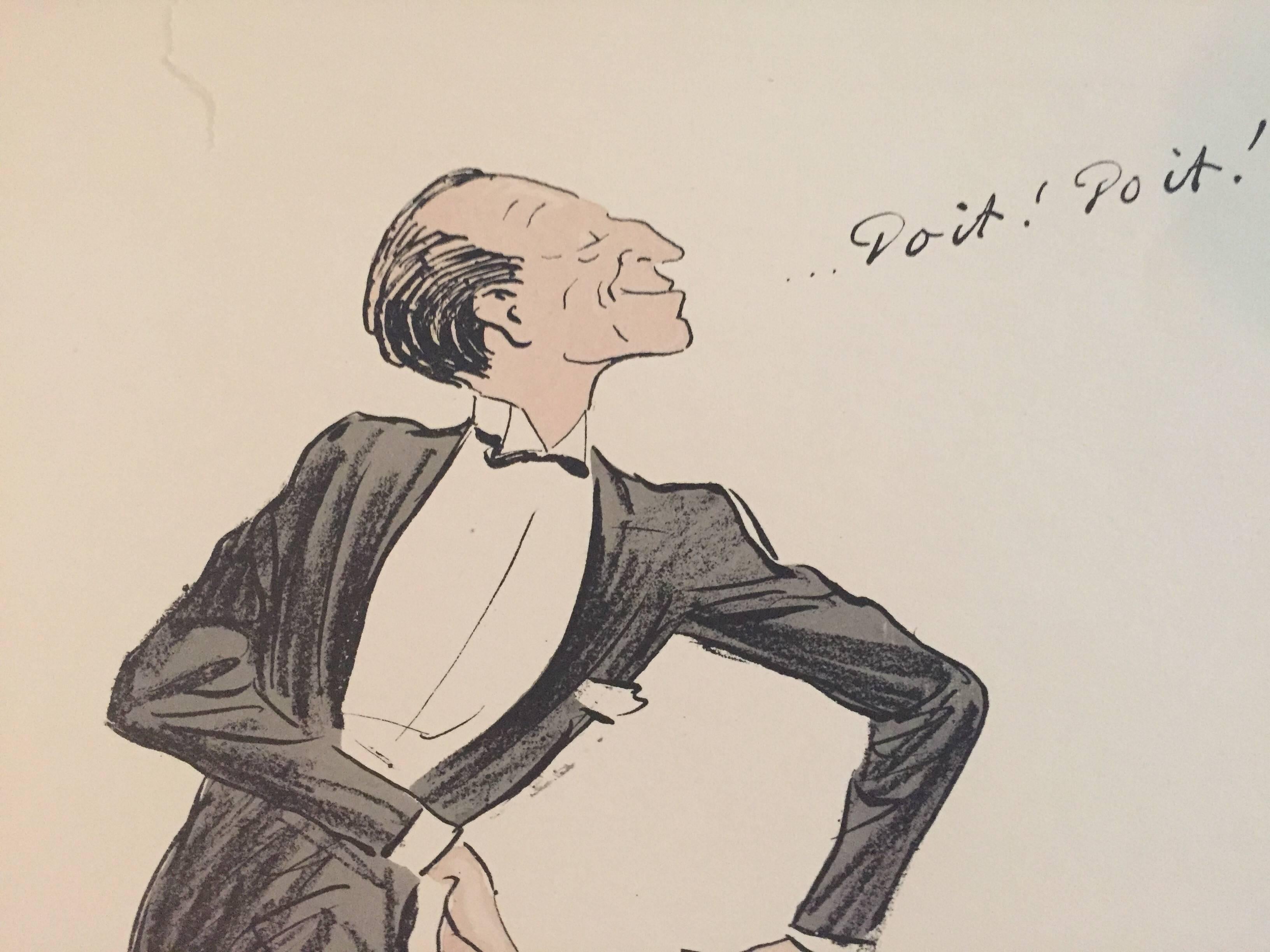 Georges Goursat (Sem) - Rare Vintage Art Deco "White Bottoms ...