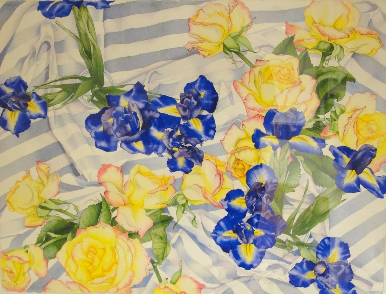 Todd Lovett - Roses and Irises For Sale at 1stDibs