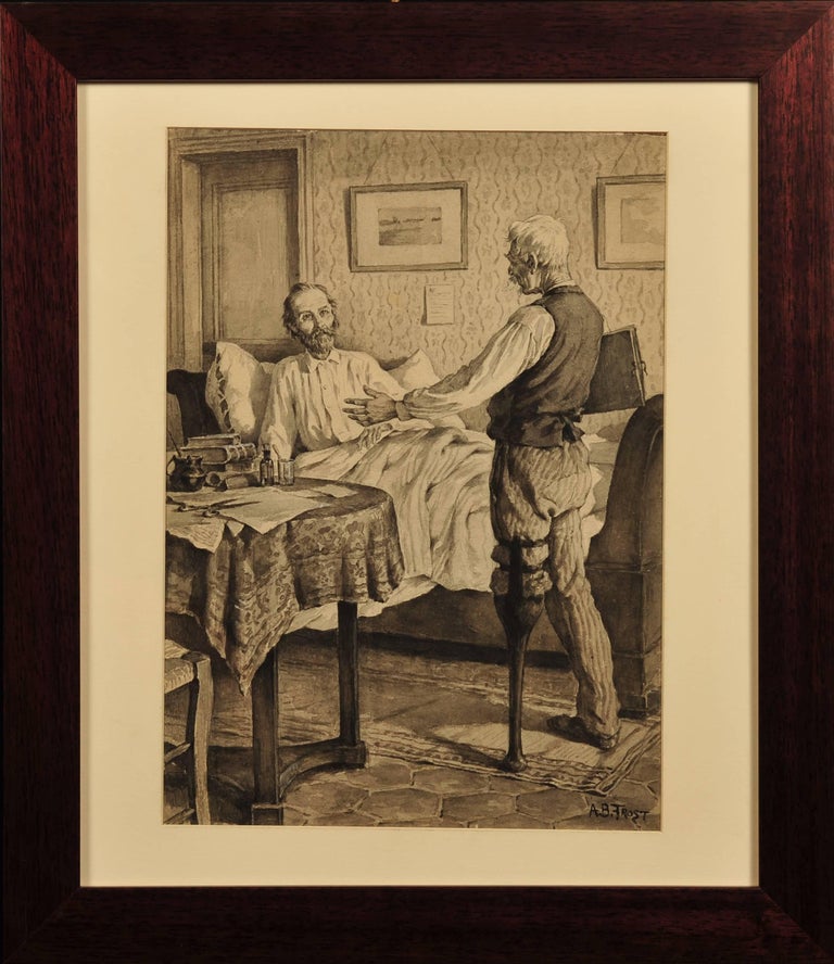 Arthur Burdett Frost - The Peg Legged Man For Sale at 1stDibs