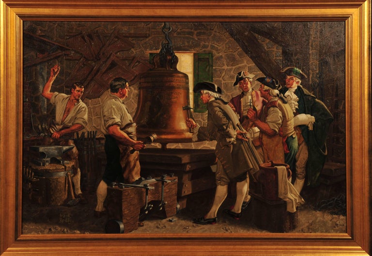 Frank J. Reilly - Liberty Bell For Sale at 1stDibs | liberty bell painting