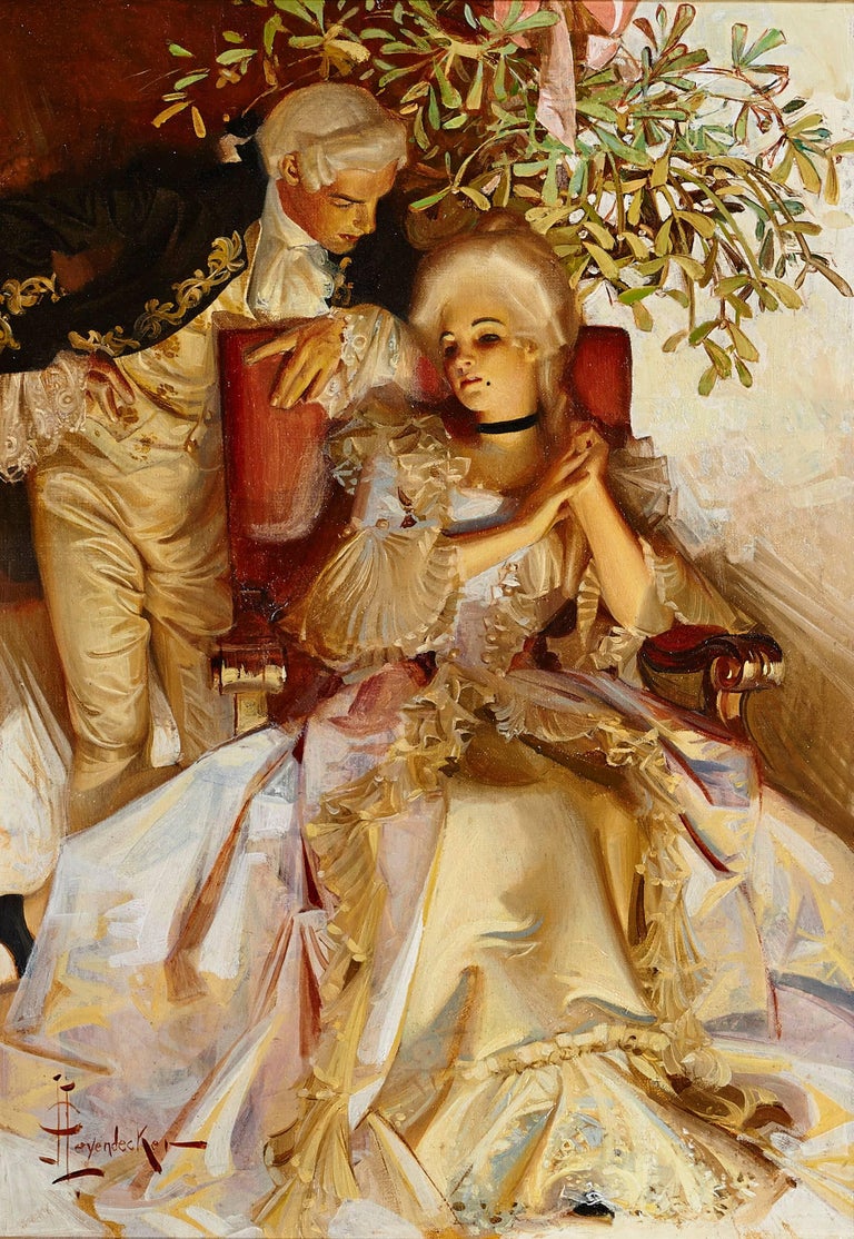 Joseph Christian Leyendecker - The Courtship, Success Magazine Cover ...