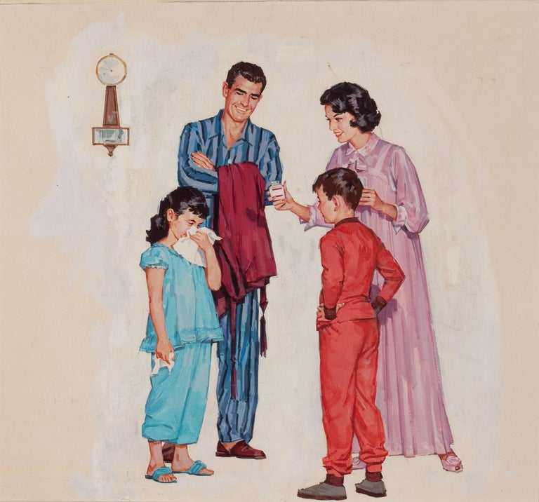 James Meese - Coricidin Cold Tablet Advertisement For Sale at 1stDibs