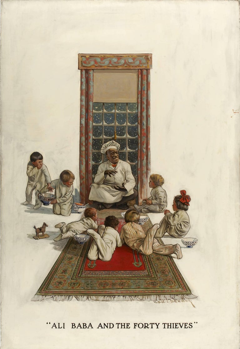 Edward Vincent Brewer - Ali Baba and the Forty Thieves, Cream of Wheat ...