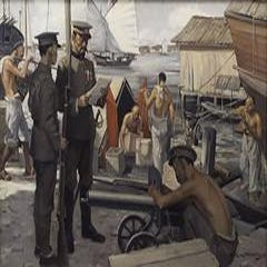 Charles E. Chambers - Family Escape, Painting For Sale at 1stdibs