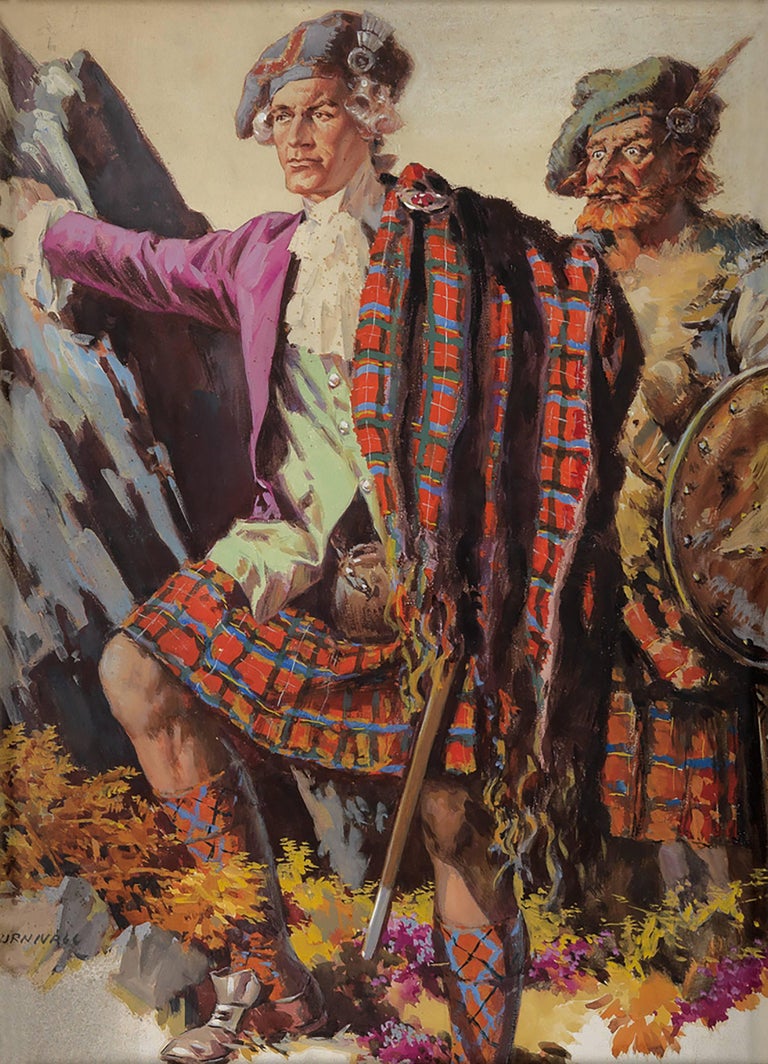 Frank Furnivall - "Rob Roy." Story Illustration For Sale at 1stDibs ...