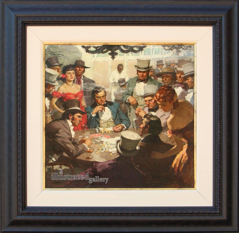 Saul Tepper - Poker Game at 1stDibs