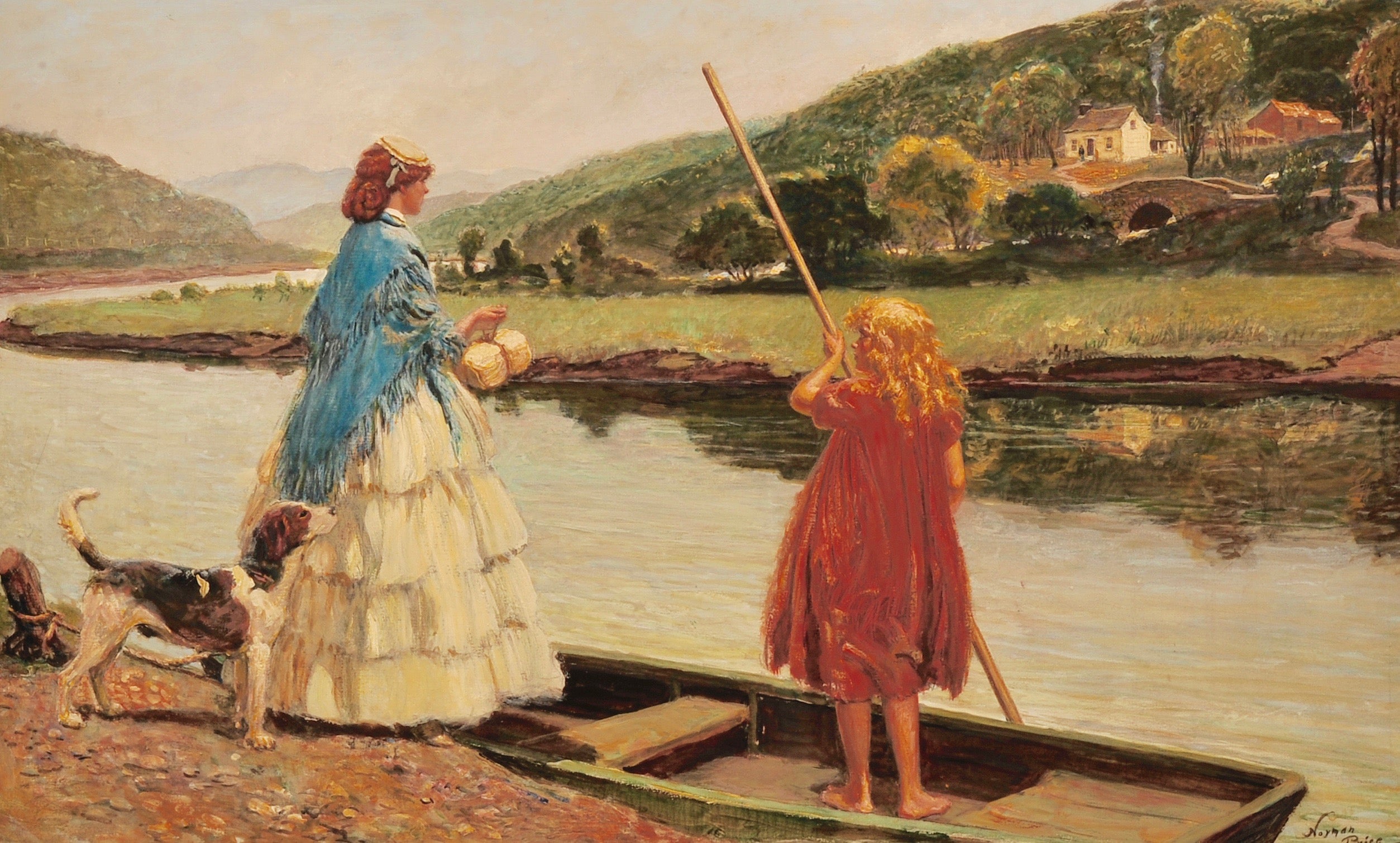 Norman Mills Price - The Battle of the Wilderness For Sale at 1stDibs