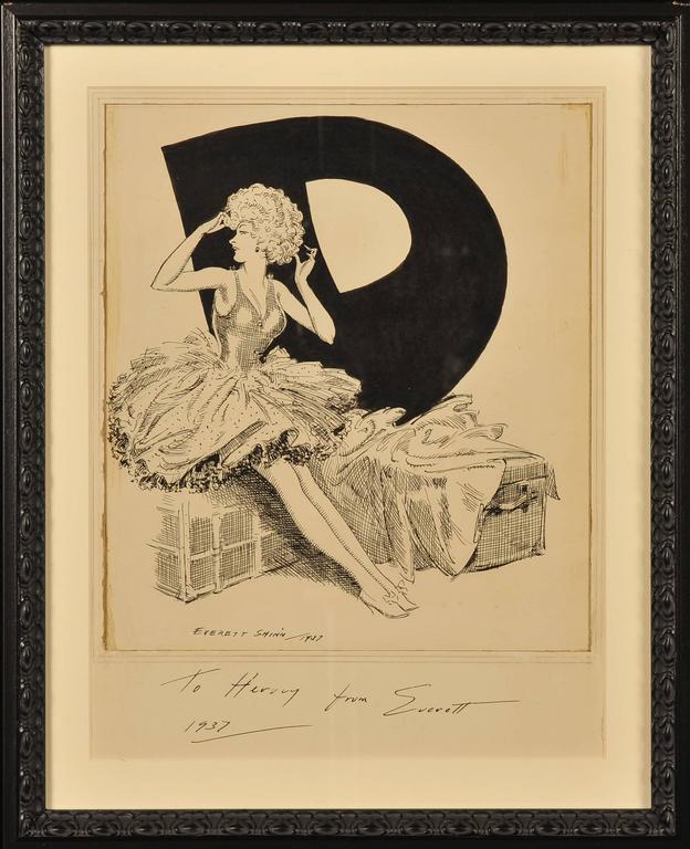 Everett Shinn - Untitled For Sale at 1stDibs