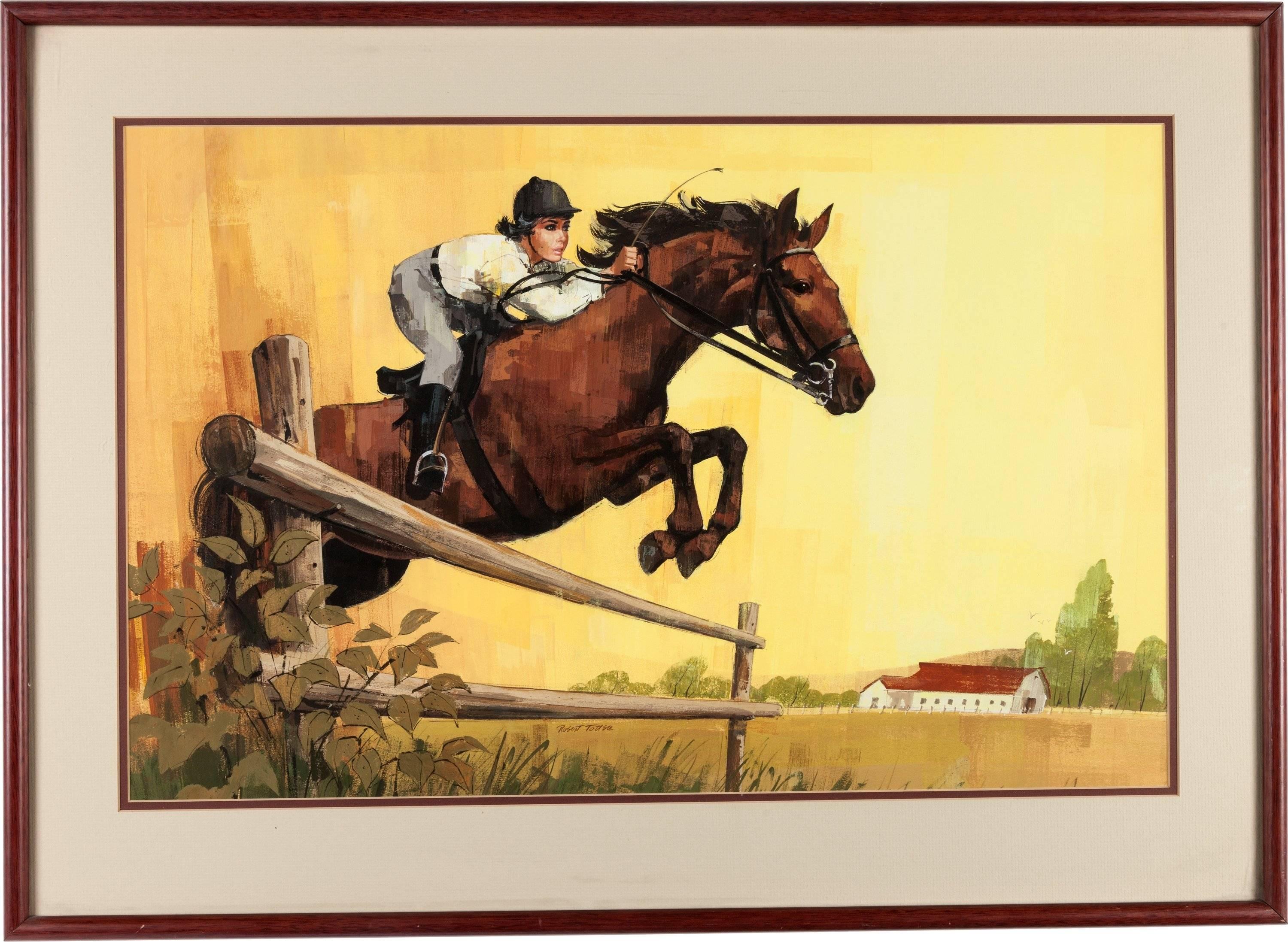 Robert Totten - The Horsemasters, Walt Disney Illustration at 1stDibs