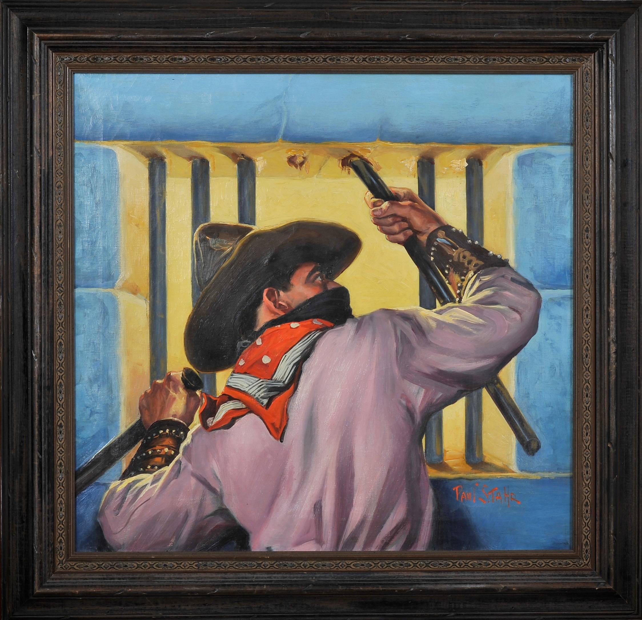 Paul C. Stahr - The Red Pacer, Argosy Weekly Magazine Cover at 1stDibs