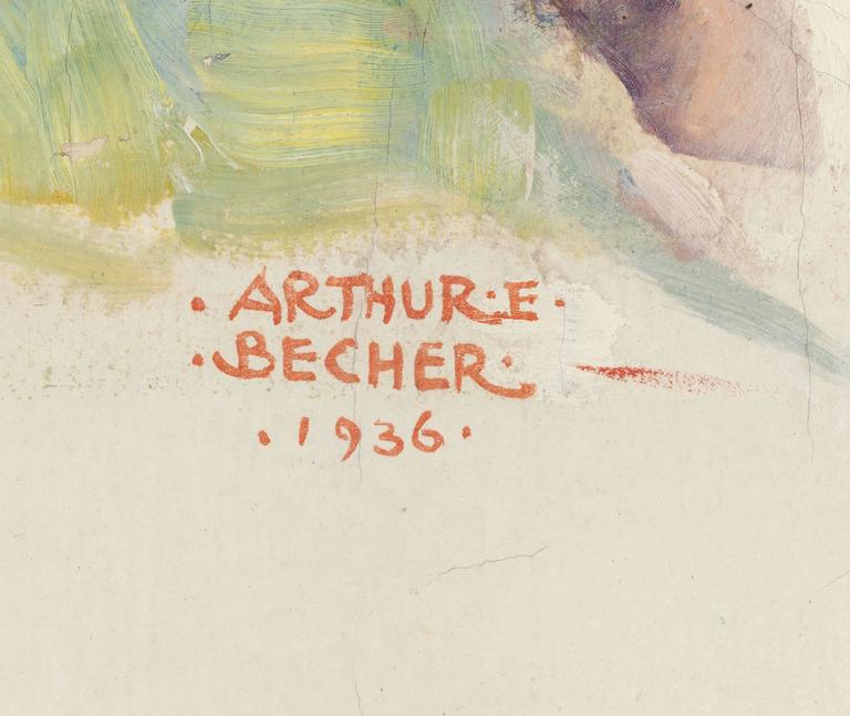 Arthur E. Becher - Steeple Chase For Sale at 1stDibs