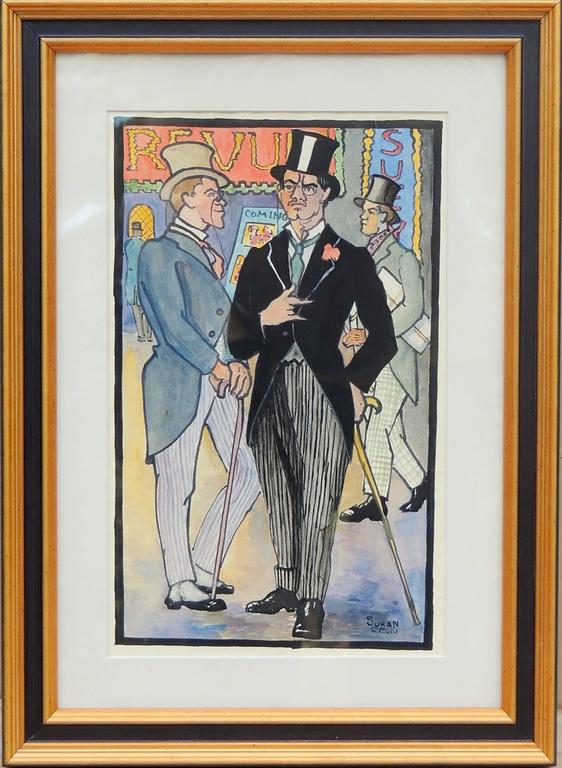 Susan Flint - Standing Gentlemen For Sale at 1stDibs