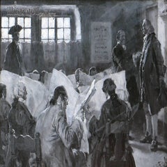 Howard Pyle - Surprised by the Hero, Painting For Sale at 1stdibs