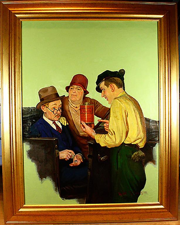 Robert Robinson - Motor Magazine Cover, September 1930 For Sale at 1stDibs