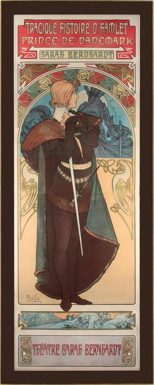 Alphonse Mucha - Hamlet For Sale at 1stDibs | hamlet mucha, alfons ...
