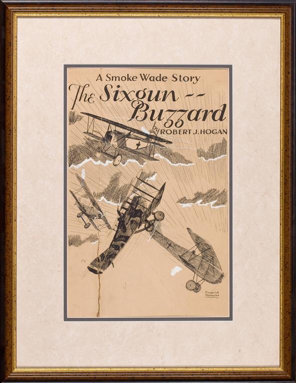 Frederick Blakeslee - Daredevil Aces Interior Illustration For Sale at ...