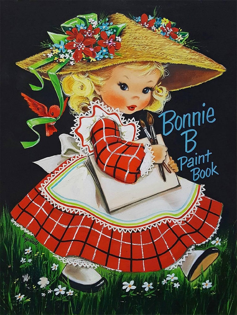 Elizabeth Voss - Bonnie B. Paint Book Cover For Sale at 1stDibs