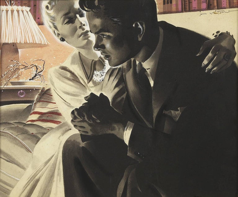 Jon Whitcomb Magazine Story Illustration For Sale At 1stdibs Jon