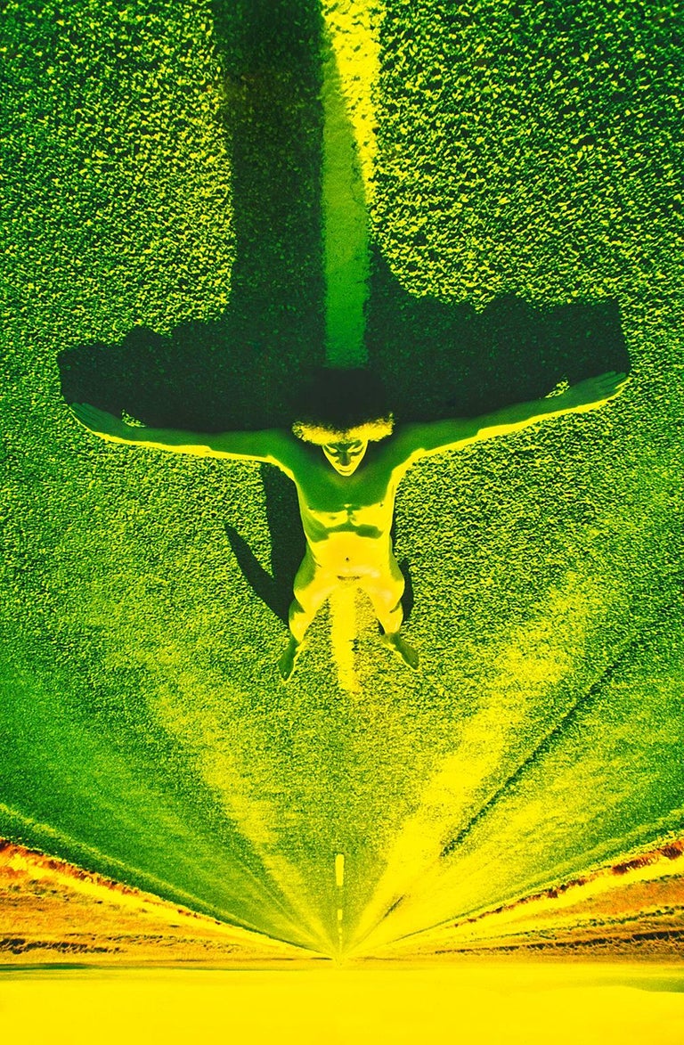 Mitchell Funk - Nude Christ Like Figure on Infinite Road For Sale at ...