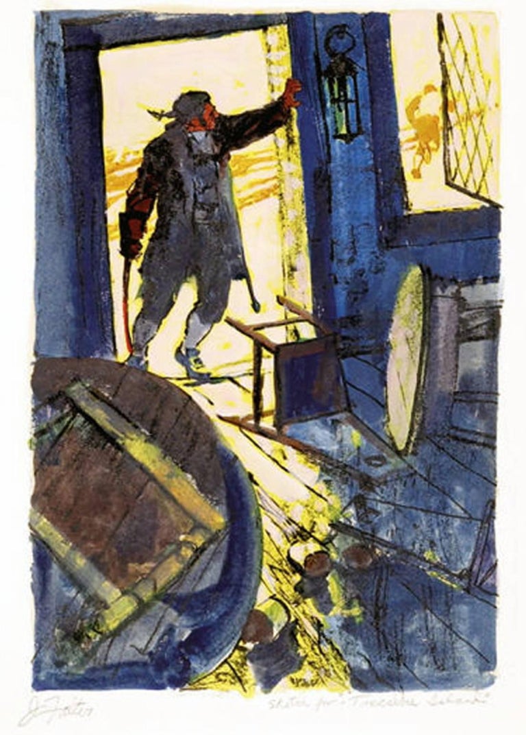 John Philip Falter - Illustration Treasure Island For Sale at 1stDibs
