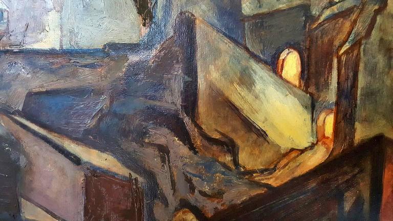 Stefan Hirsch - The Burning Castle For Sale at 1stDibs | hirsch castle