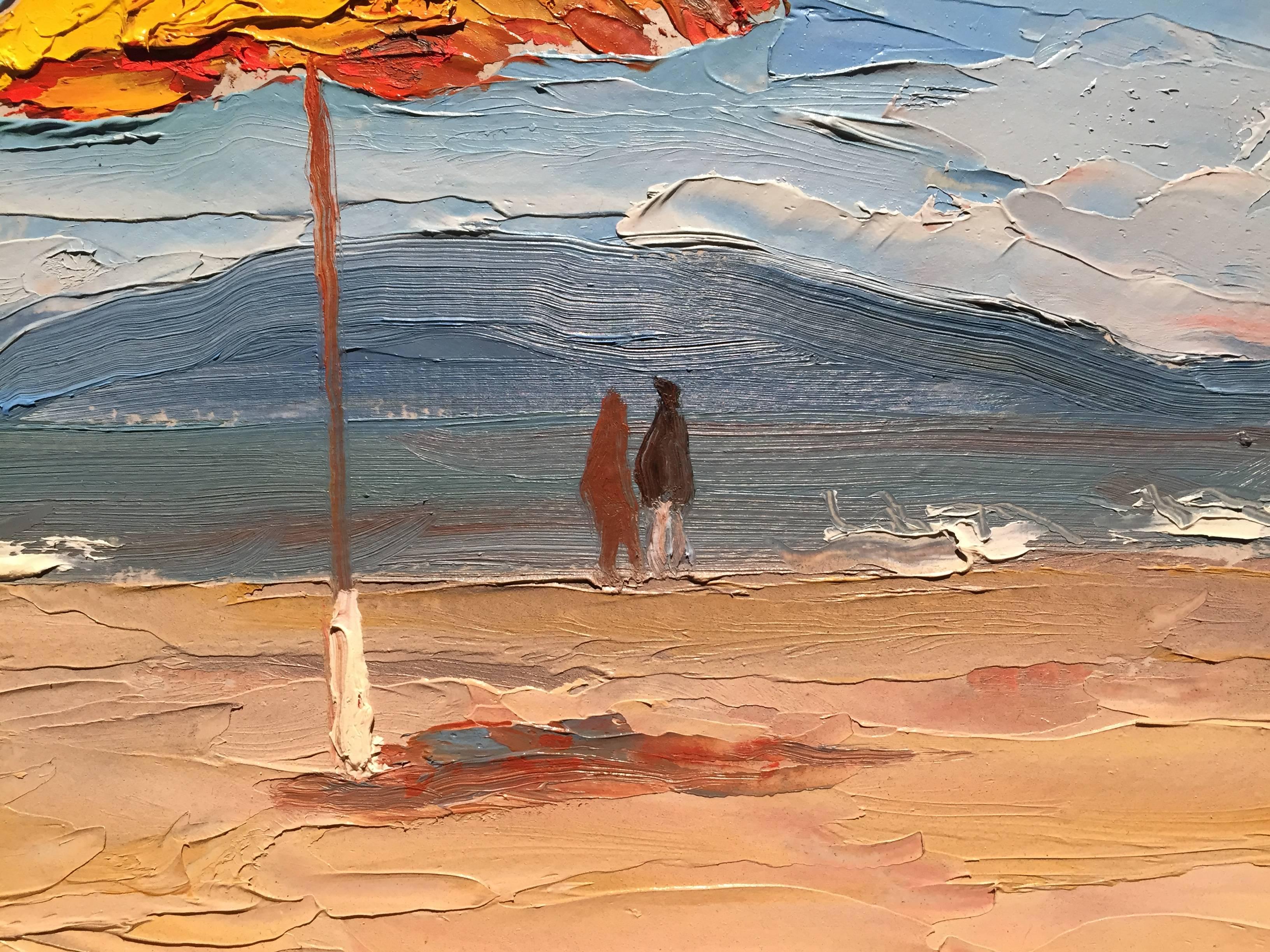 Nelson H. White - The Yellow Umbrella at 1stDibs | yellow umbrella ...
