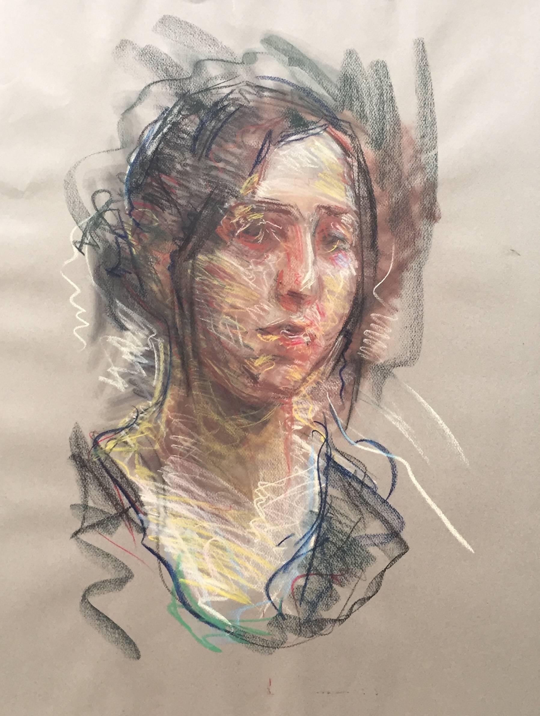 Ben Fenske - Female Portrait Sketch #2 For Sale at 1stDibs | female ...