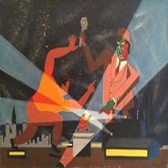 Michael Carson - "Binge", Painting at 1stdibs