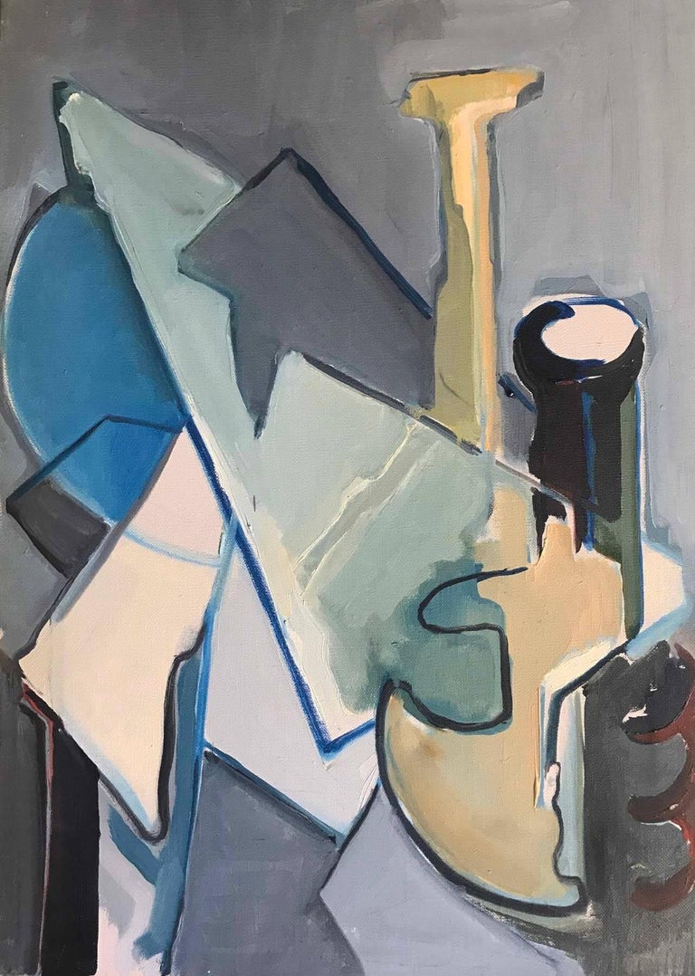 Fay Singer - Still Life with Bottles at 1stDibs