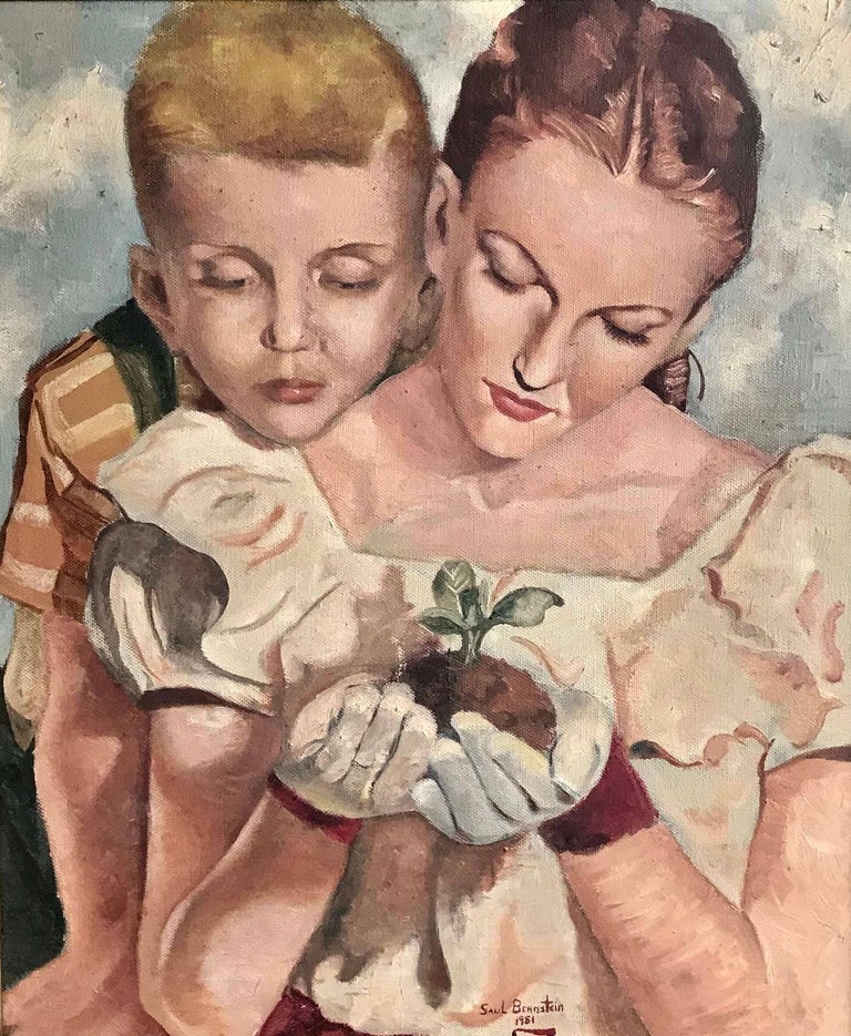 Saul Bernstein - Mother and Son at 1stDibs
