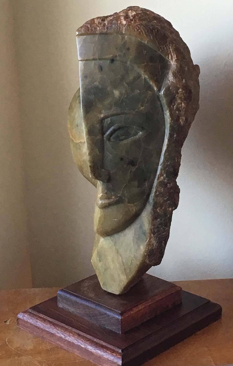 Charles Bertram Johnson - Cubist Head For Sale at 1stDibs